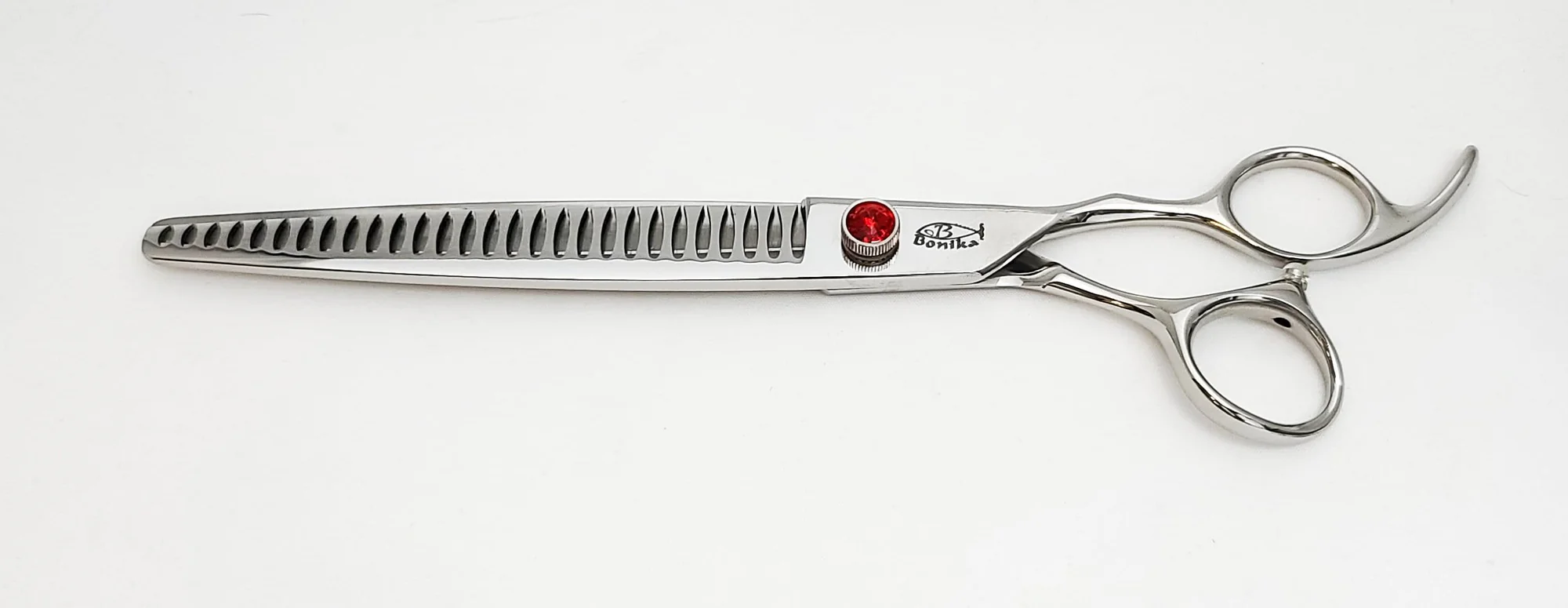 Bonika Big Red Texturizer Shear - 8" - M & M Professional Sharpening
